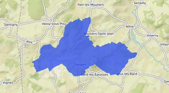 Prix m2 Corsaint (21) Immobilier DVF au mètre carré 2025
