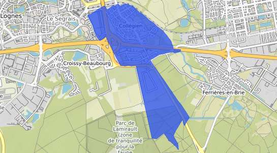 Prix m2 Collégien (77) Immobilier DVF au mètre carré 2025