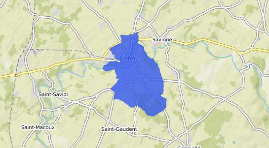 Prix m2 Civray (86) Immobilier DVF au mètre carré 2025